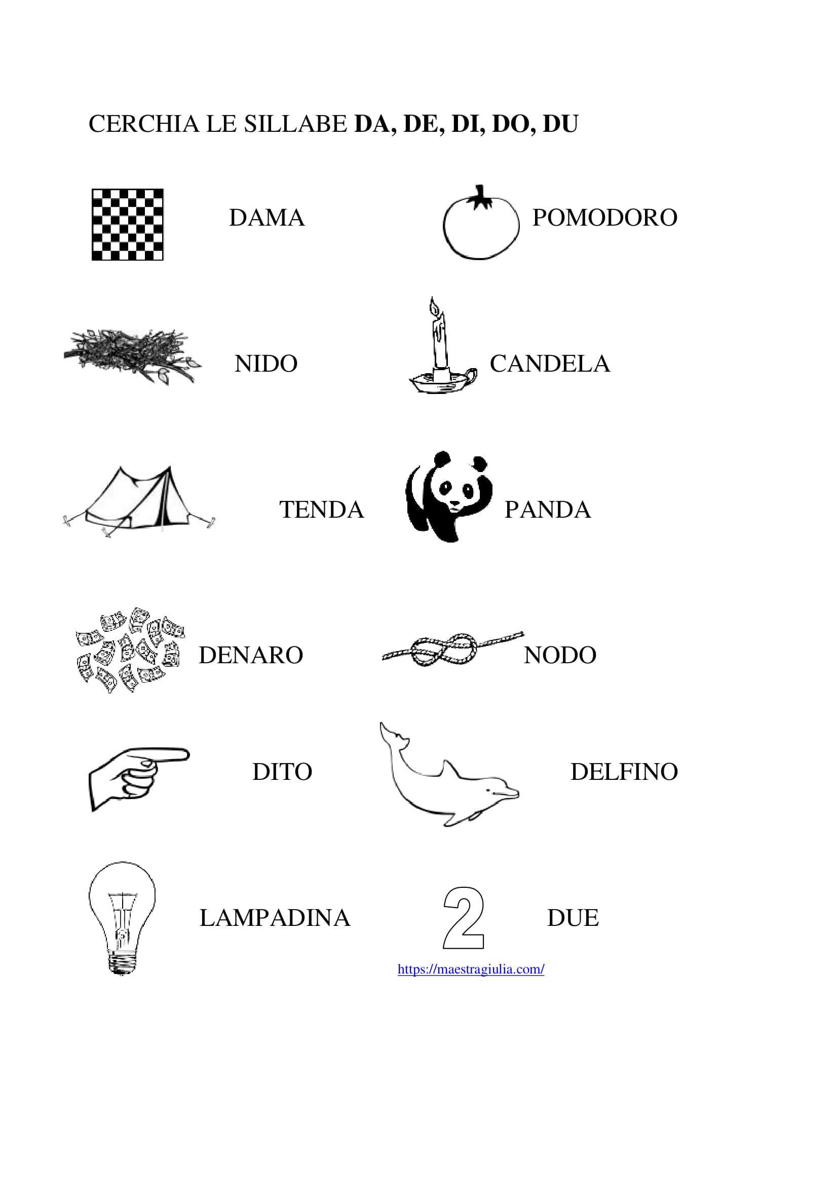 Da, de, di, do, du – Maestra Giulia Montanari