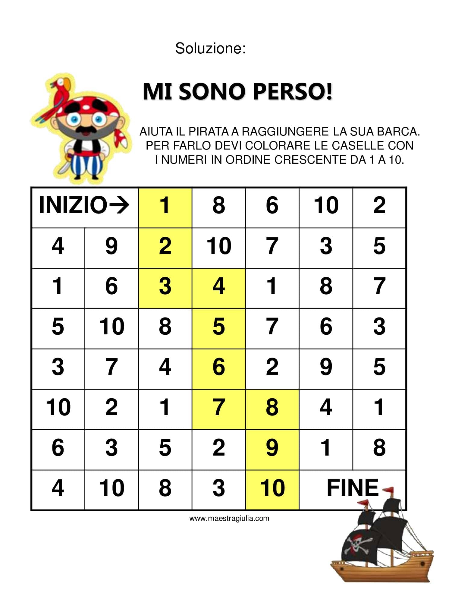 Mi sono perso! – Maestra Giulia Montanari