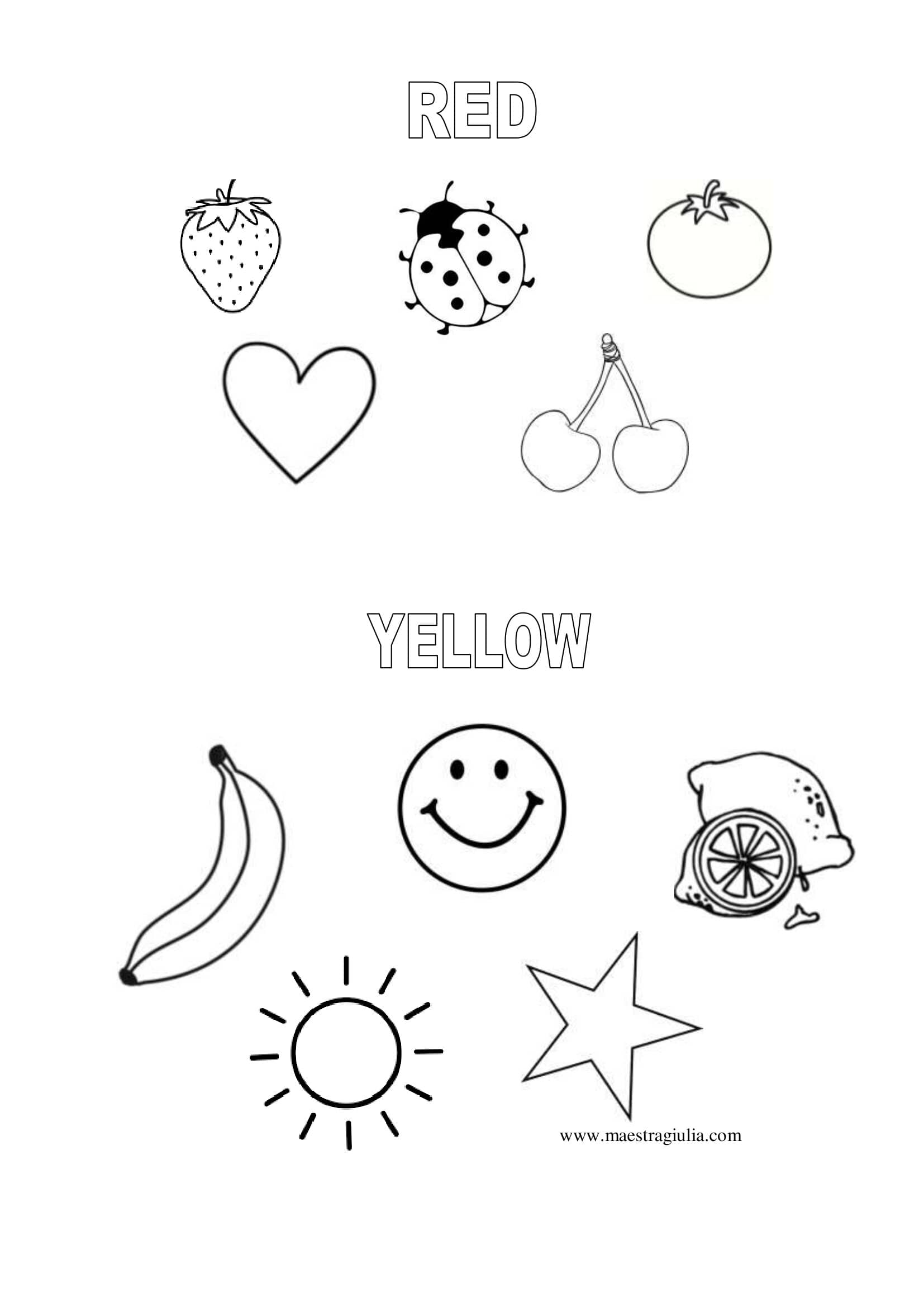 Red, yellow – Maestra Giulia Montanari