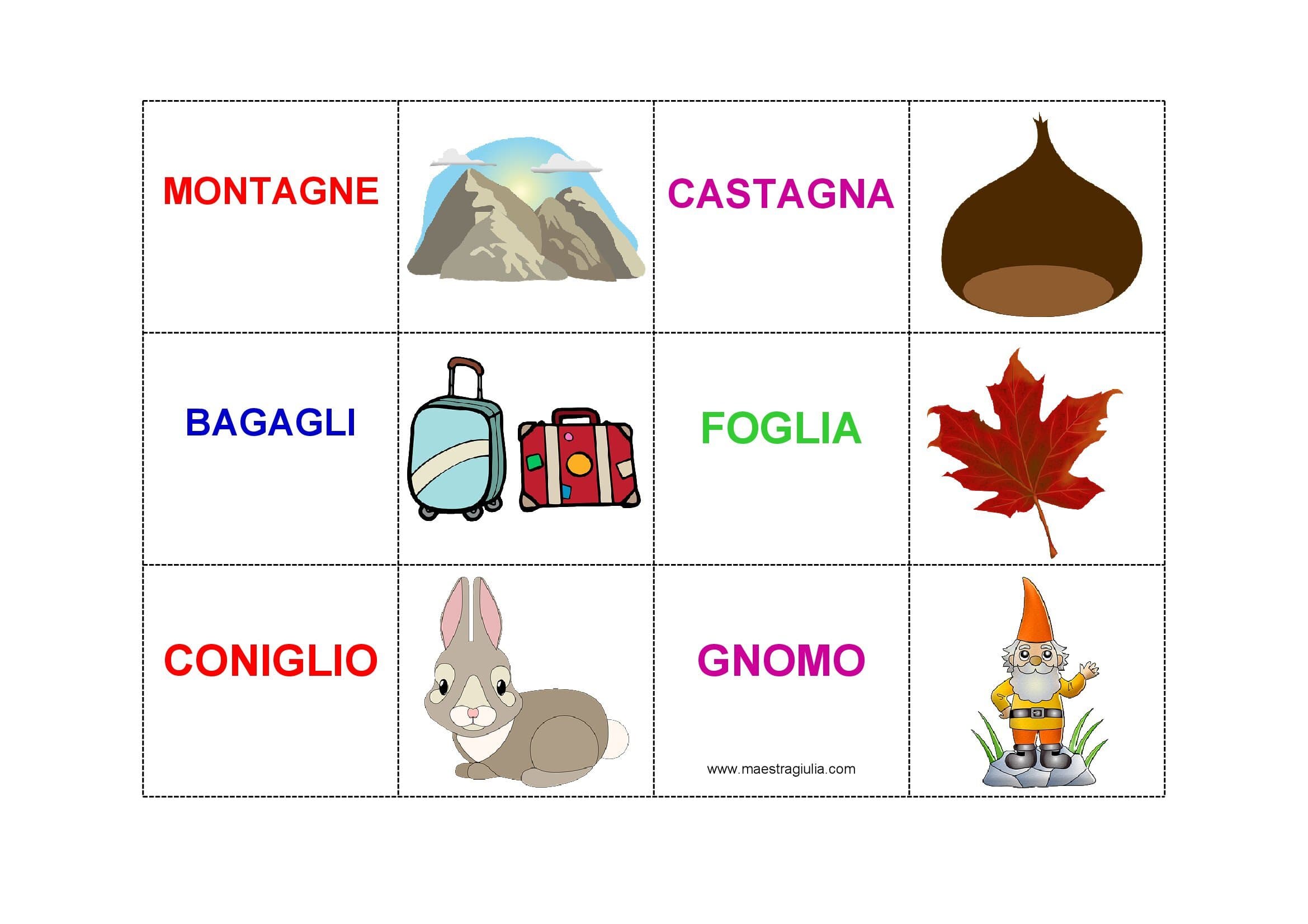 ITALIANO – Maestra Giulia Montanari