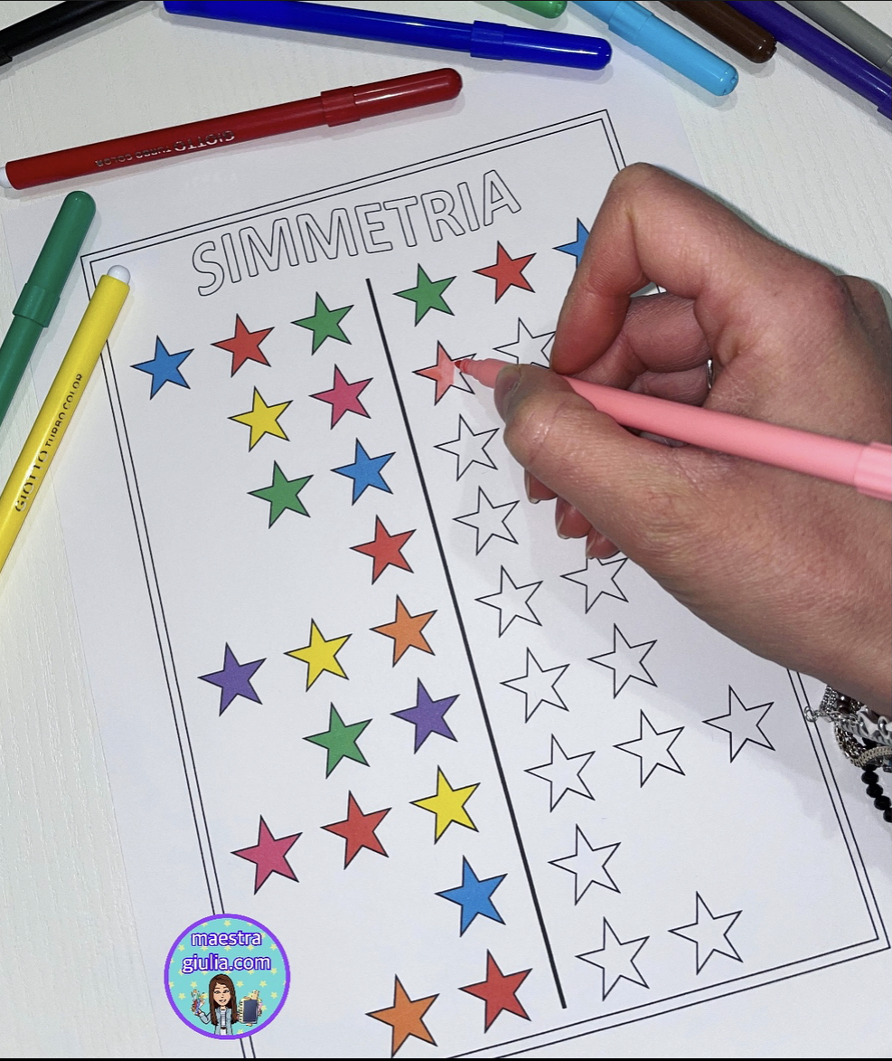Giochiamo con la simmetria – Maestra Giulia Montanari