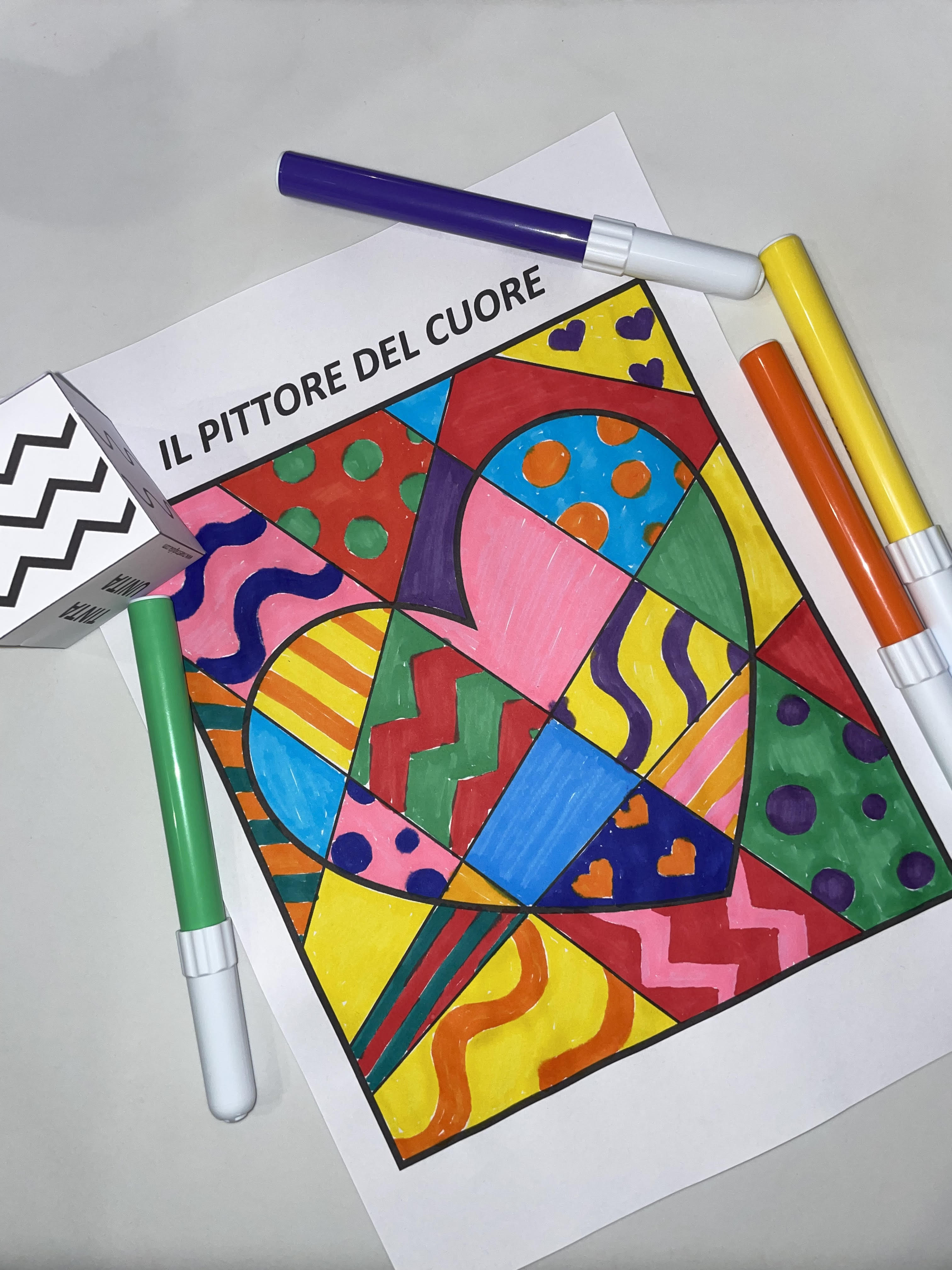 Il pittore del cuore – Maestra Giulia Montanari