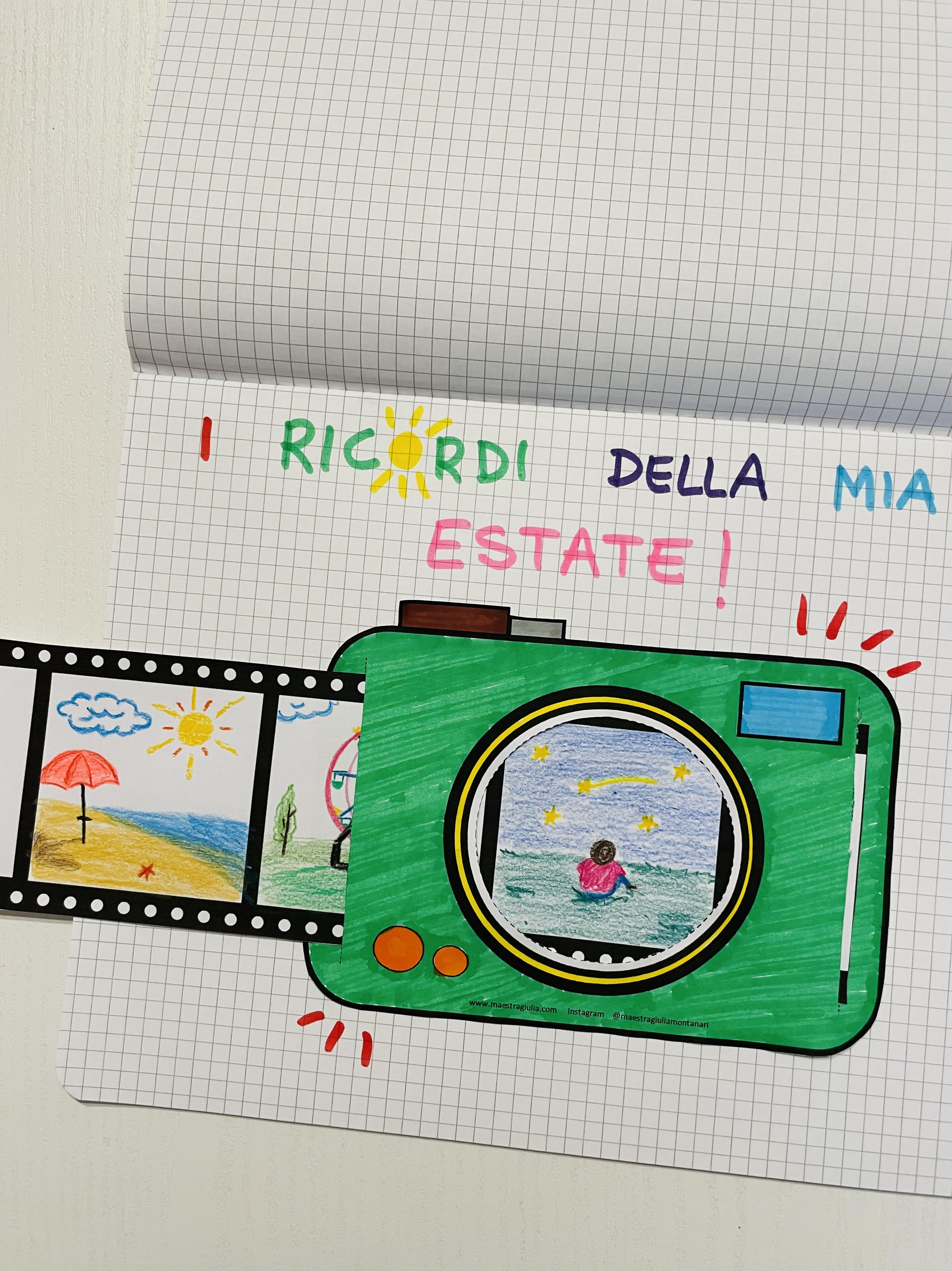 Macchina fotografica – Maestra Giulia Montanari