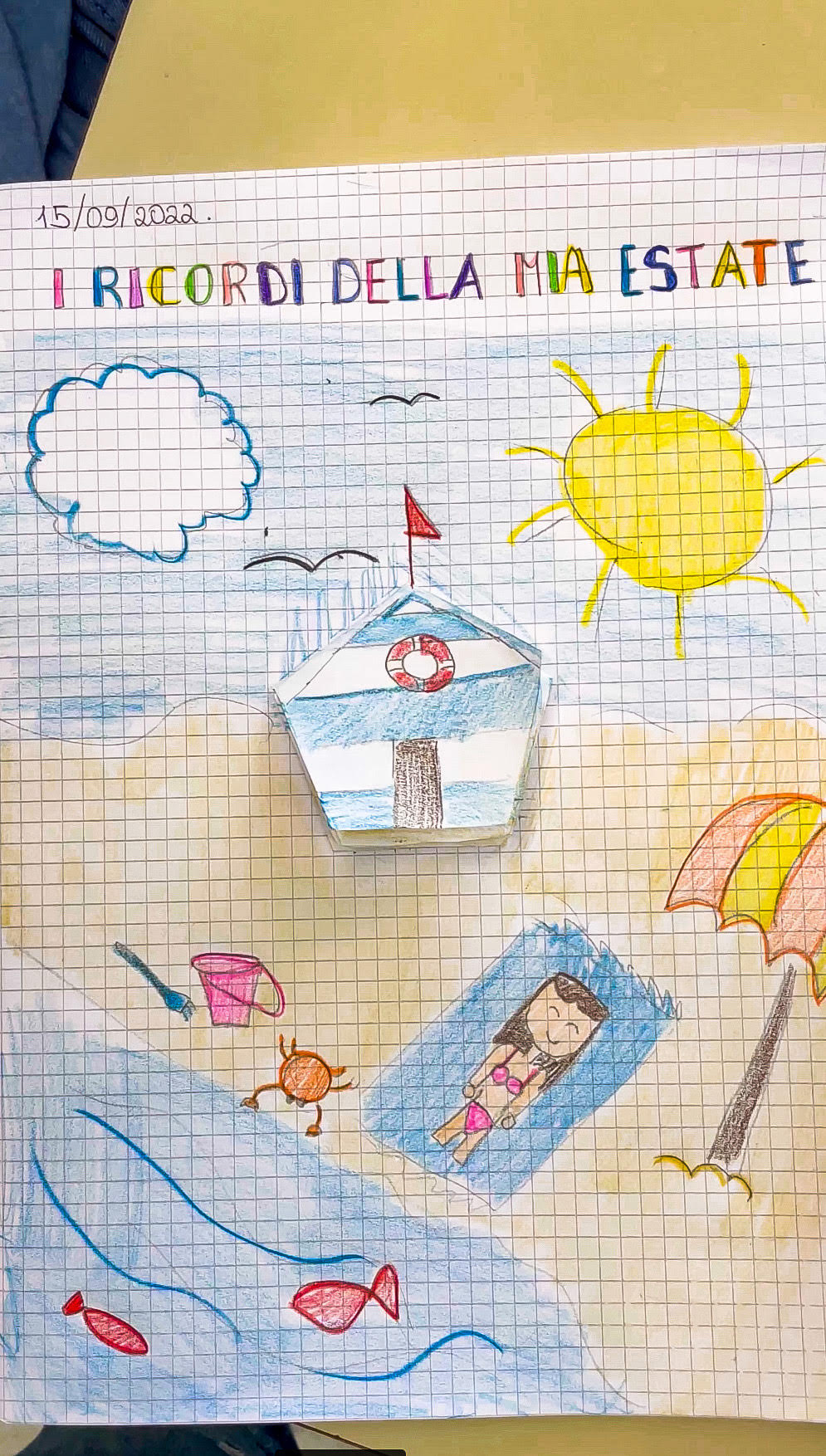 I ricordi della mia estate! – Maestra Giulia Montanari